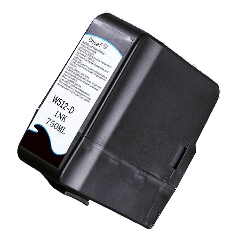Black ink W512-D used for Willett inkjet printer – Coding Marking ...