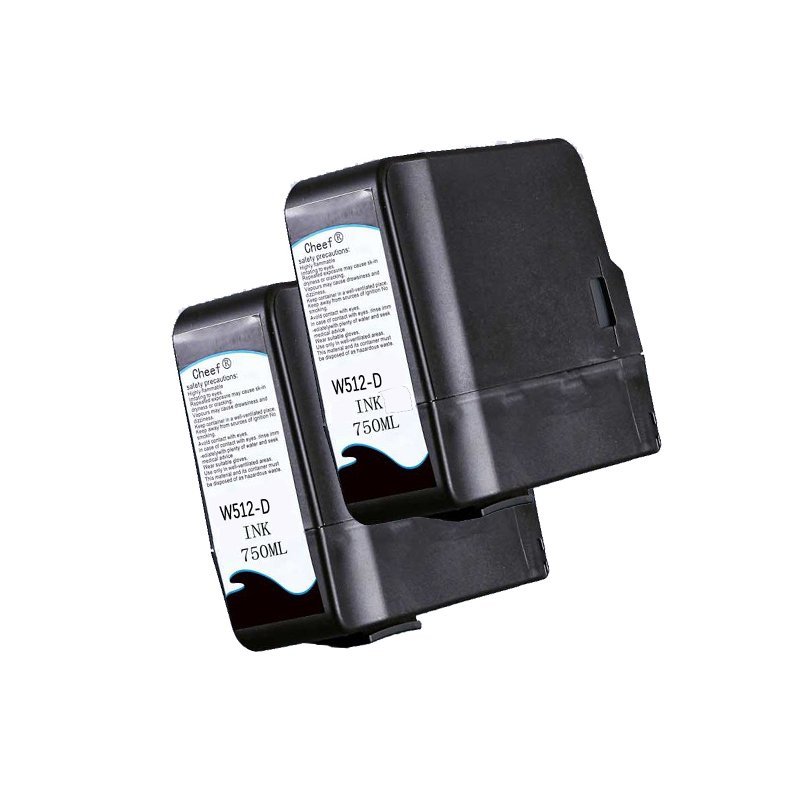 Black ink W512-D used for Willett inkjet printer – Coding Marking ...