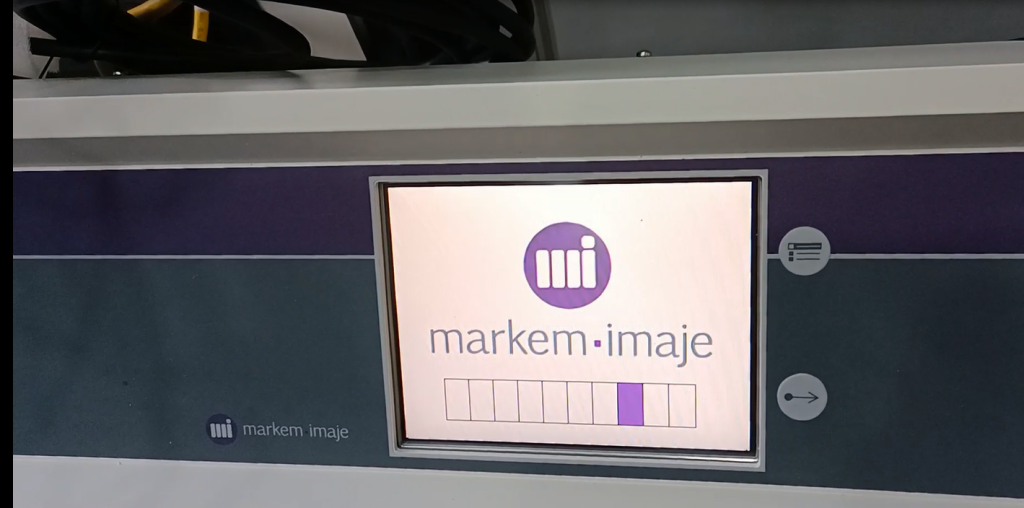 Explanation of Starting and Stopping the Markem imaje 5800 Machine ...