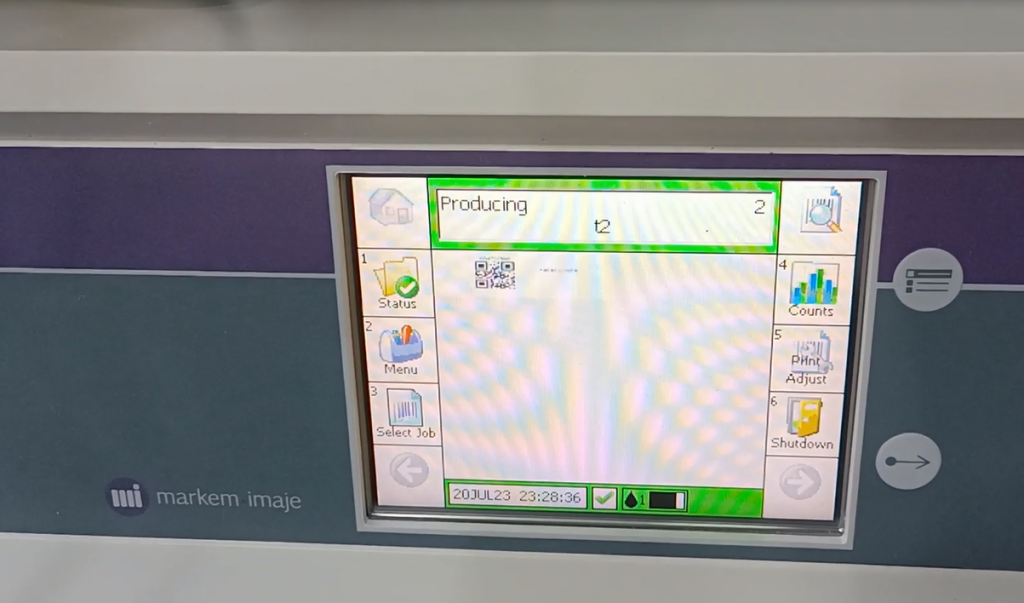 Explanation of Markem imaje 5800 Machine code – Coding Marking Machines ...