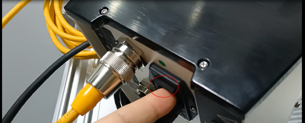 Explanation of Starting and Stopping the Markem imaje 5800 Machine ...