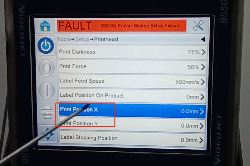 Videojet 9550 labeling machine it menu explanation – Coding Marking ...
