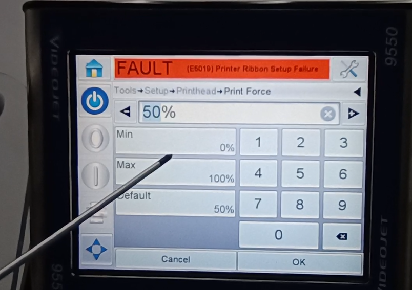 Videojet 9550 labeling machine it menu explanation – Coding Marking ...
