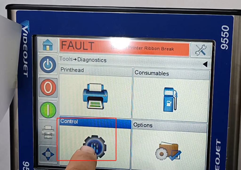 How to calibrate the Videojet 9550 sticker motor – Coding Marking ...