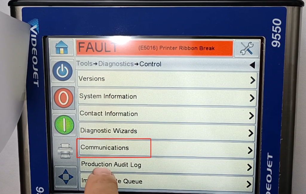 How to calibrate the Videojet 9550 sticker motor – Coding Marking ...
